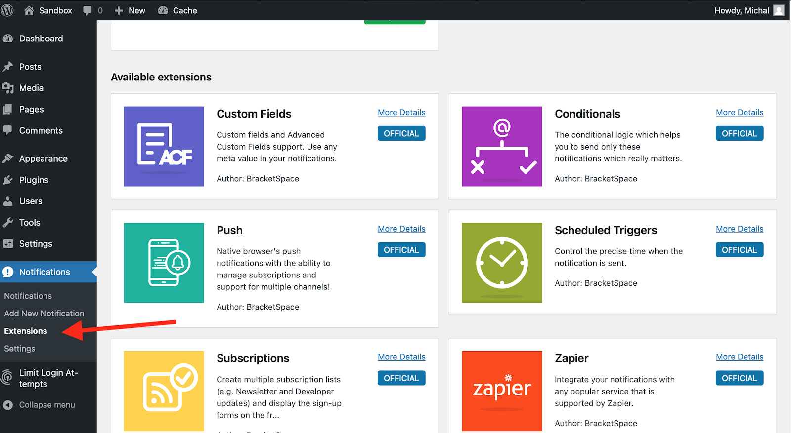 WordPress Notification with Scheduled Triggers - BracketSpace