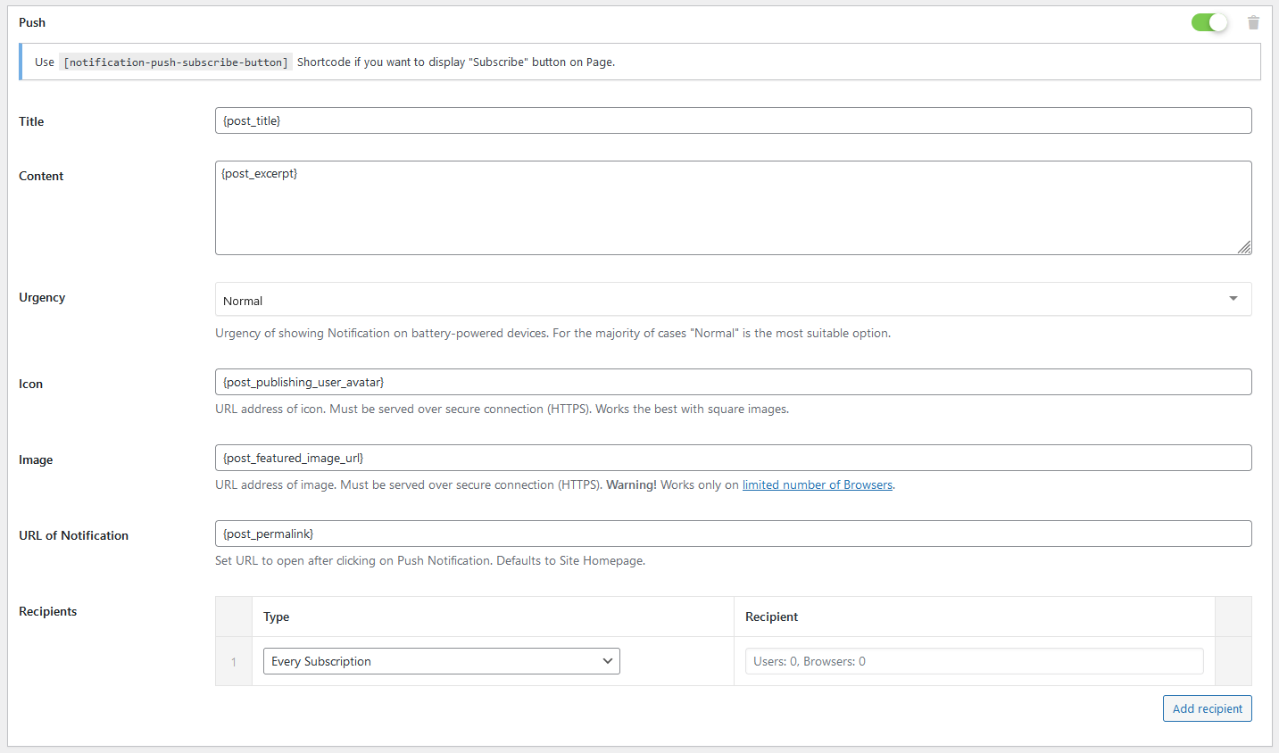 How to send a push notification when a new blog post is published? - BracketSpace