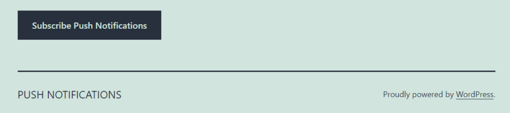 Notification : Push - BracketSpace