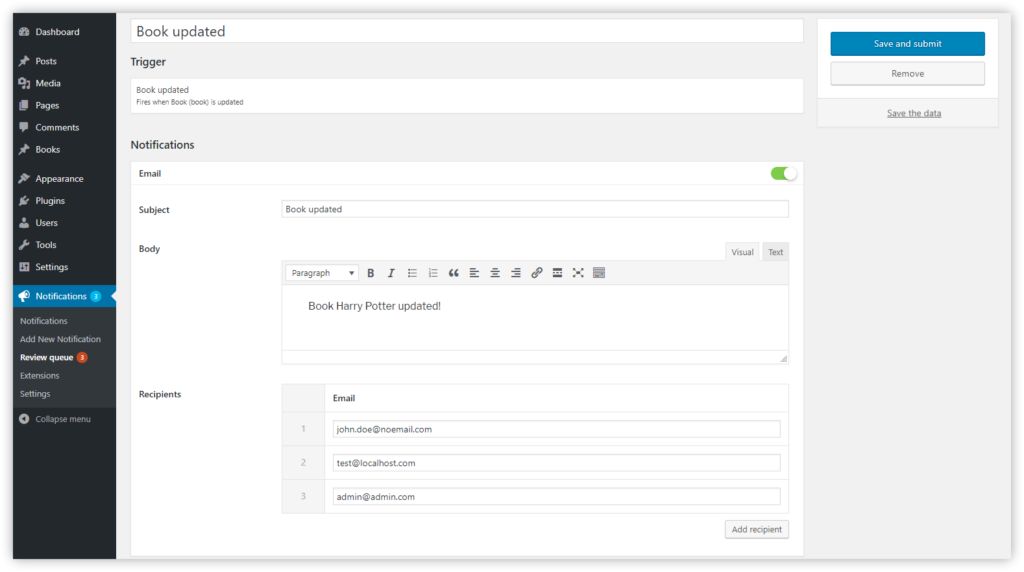 Review Queue extension for WordPress - BracketSpace